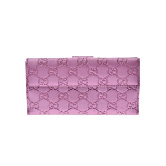 Gucci | Accessories | Gucci Gucci Shima Trifold Wallet Pink 23550 ...